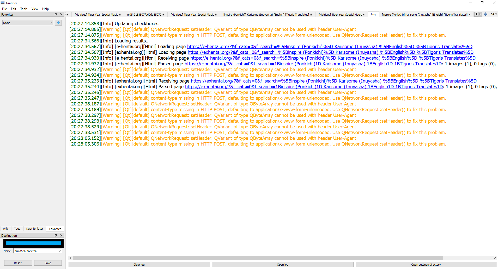 exhentai just does not work. · Issue #3011 · Bionus/imgbrd-grabber · GitHub