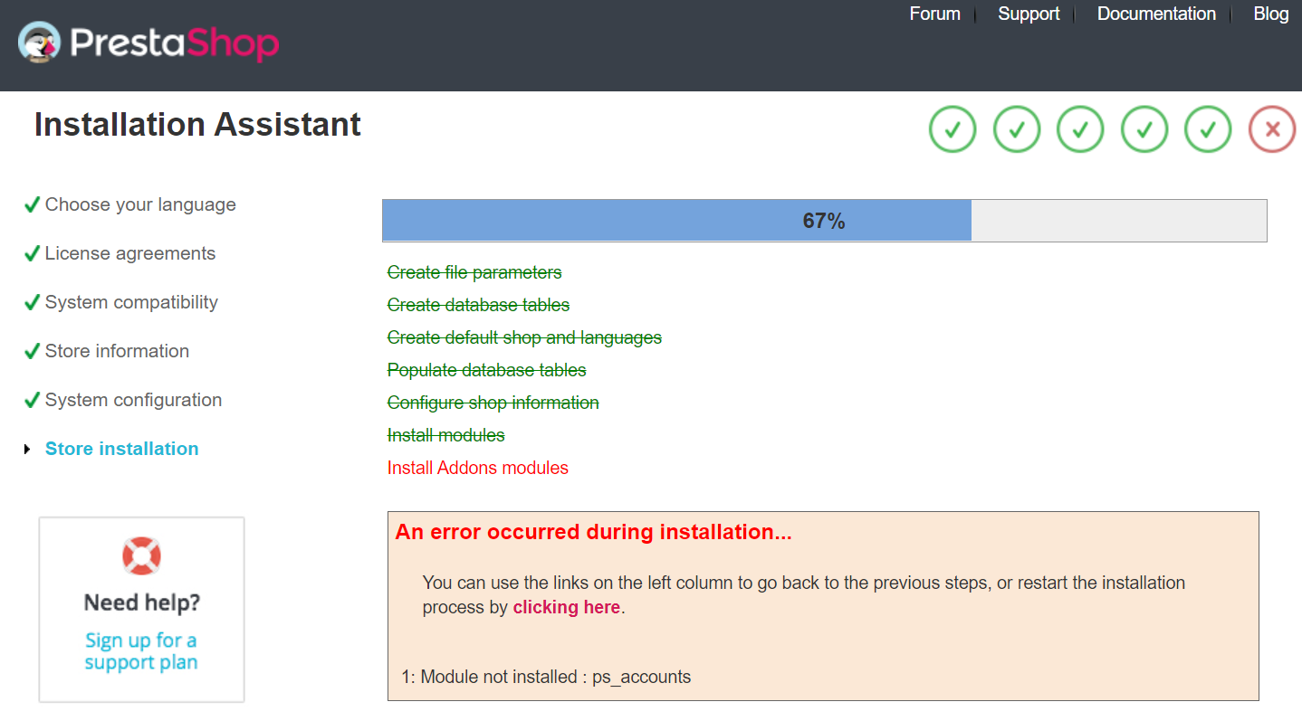 Installing ModulesAddons fails. · Issue #283 · PrestaShop/docker · GitHub