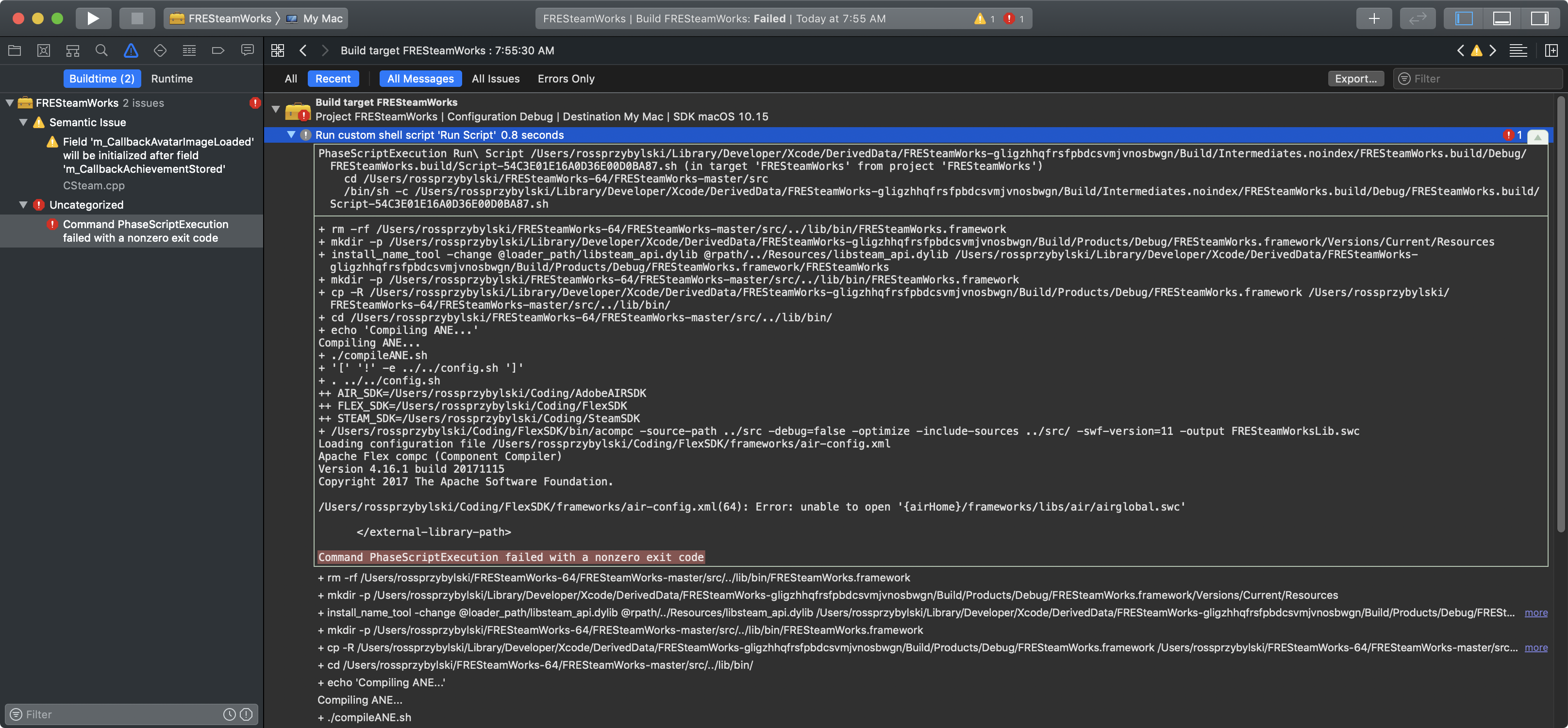 Steam ANE - Updated Build for 64-bit? · airsdk Adobe-Runtime-Support · Discussion #1579 · GitHub