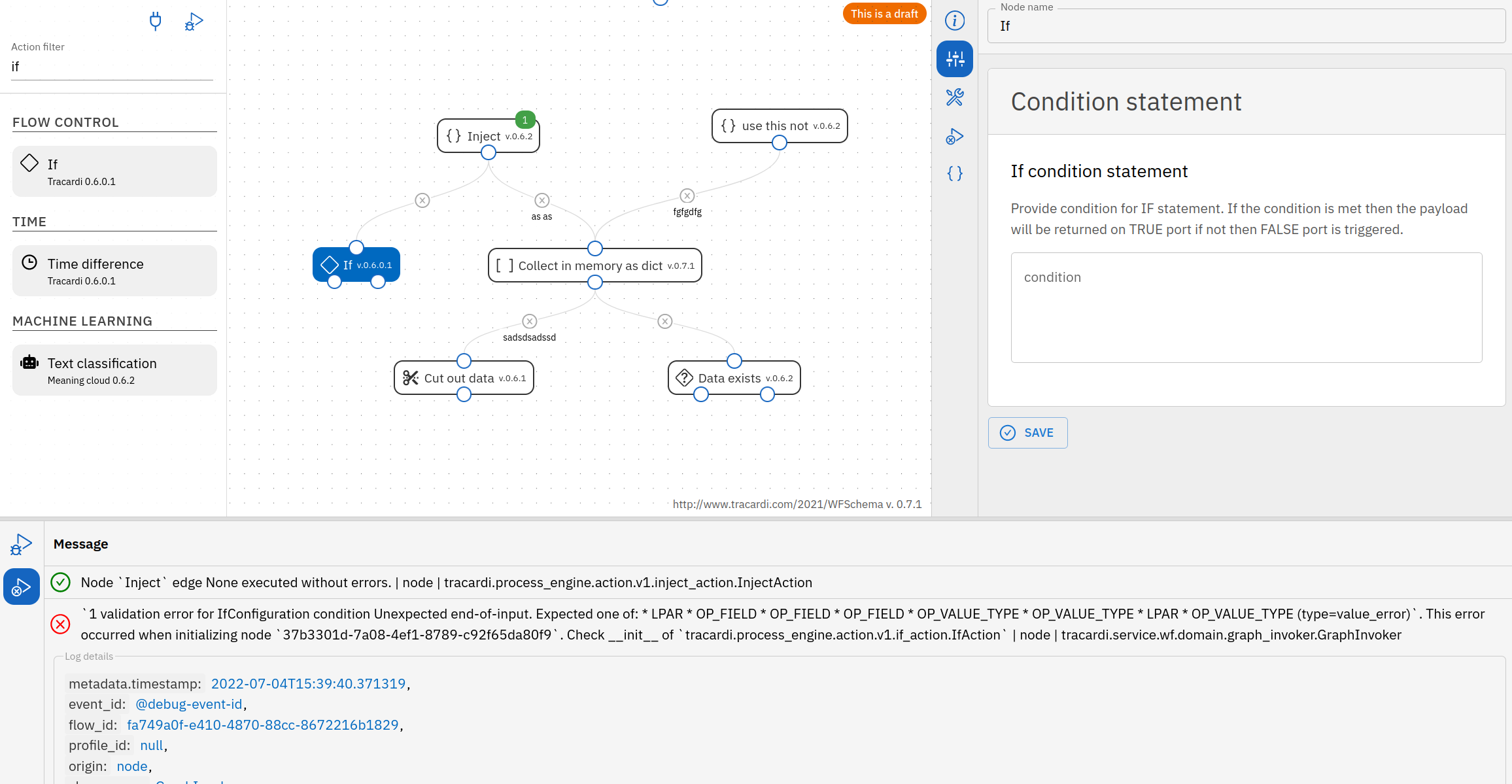 No information on error in IF plugin · Issue #544 · Tracardi/tracardi · GitHub