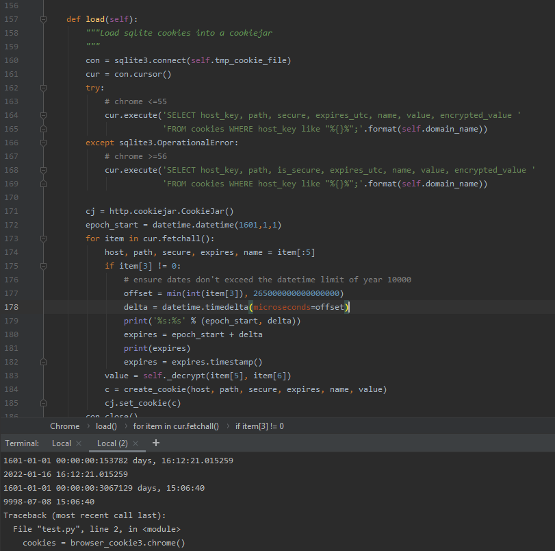 Issue Getting Chrome Cookies - Windows 7, Chrome 79.0.3945.117 · Issue #39 · borisbabic/browser ...