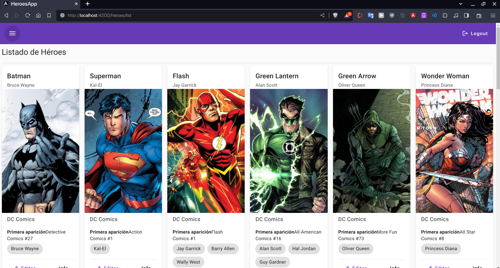 GitHub - GeomaticaNet/heroesApp: "Heroes App" de Curso de Fernando Herrera - "Angular de Cero a ...