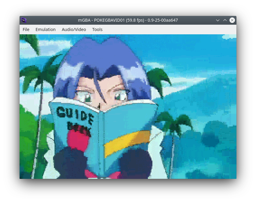 Pokémon GBA Video cartridges - Garbage sprites at the top left corner ...