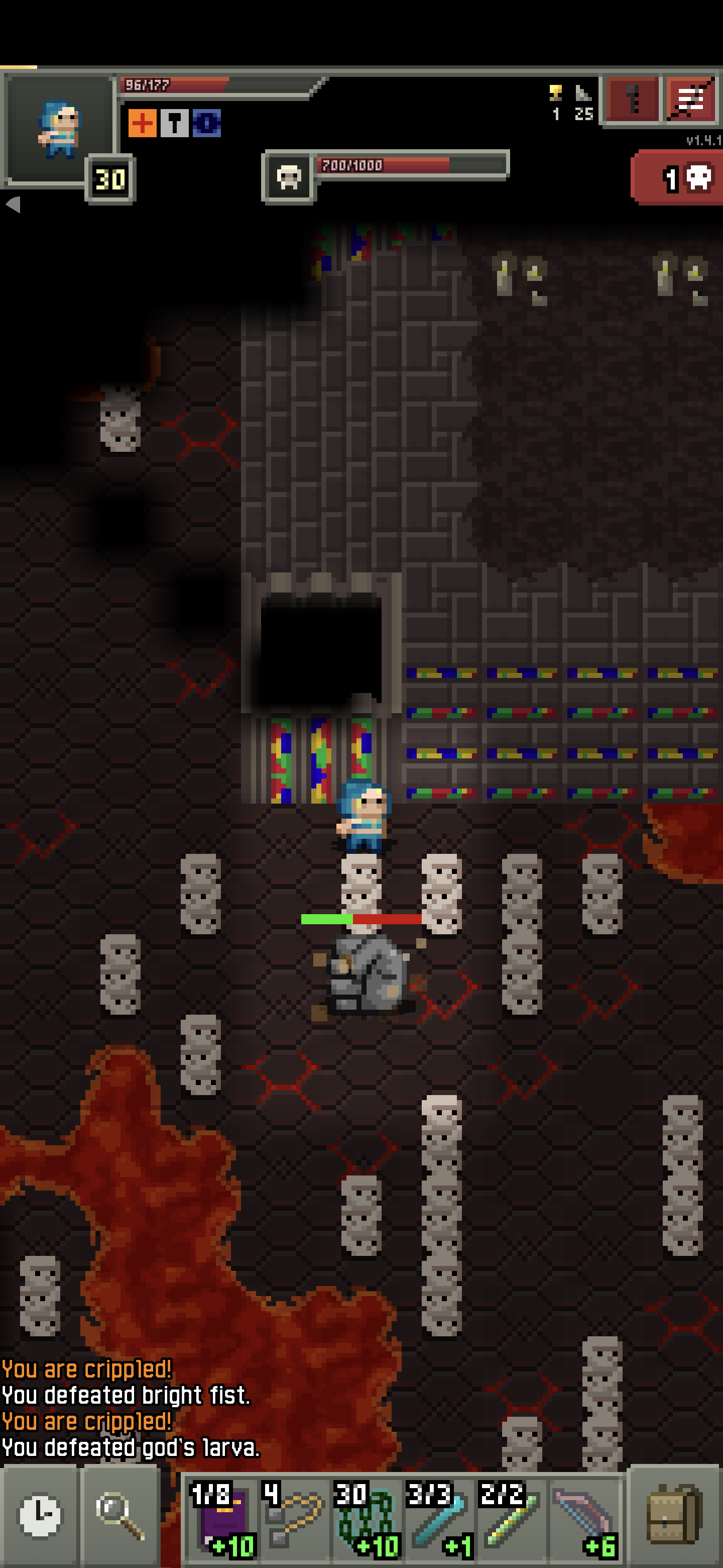 AI for fist doesn't step around obstacle to attack · Issue #1134 · 00-Evan/shattered-pixel ...