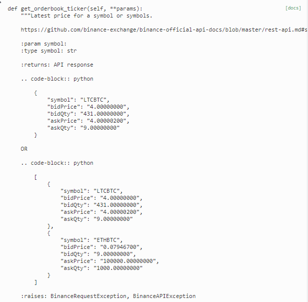 get_orderbook_ticker but with multiple tickers? · Issue #299 ...