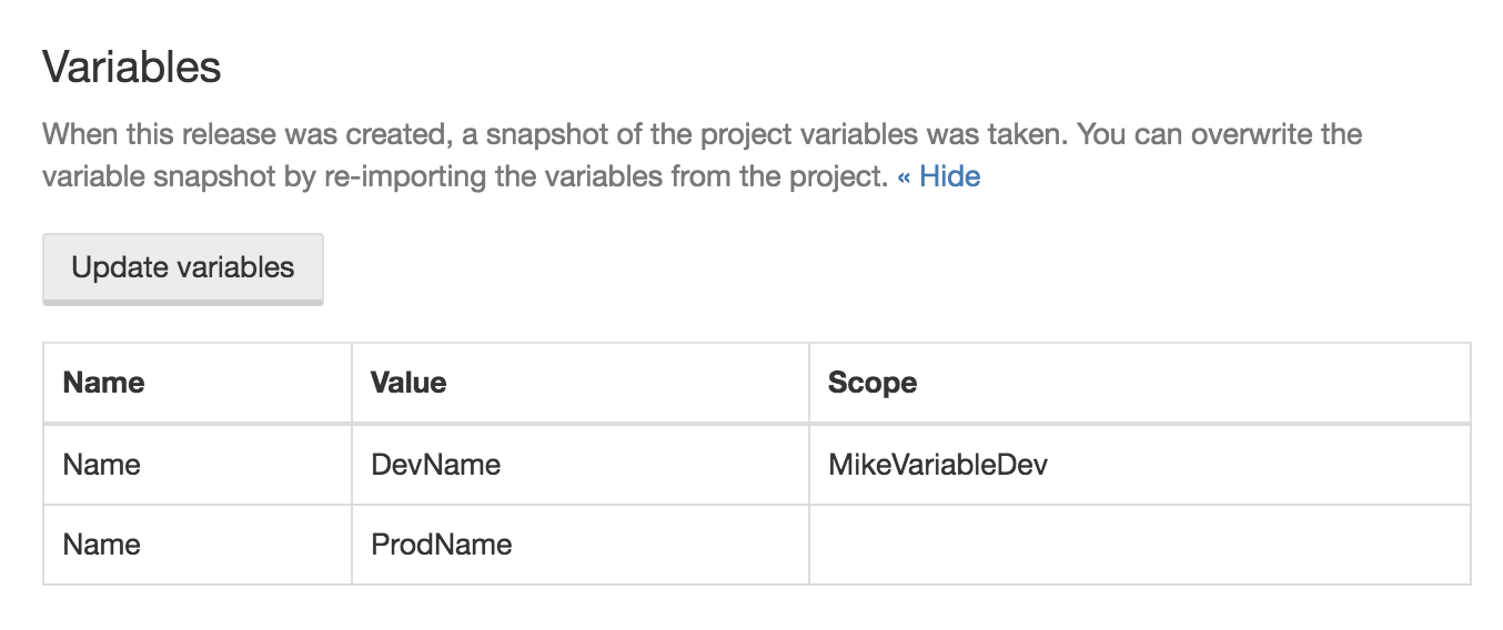 Scope is removed from snapshotted variable value when environment is deleted · Issue #3901 ...