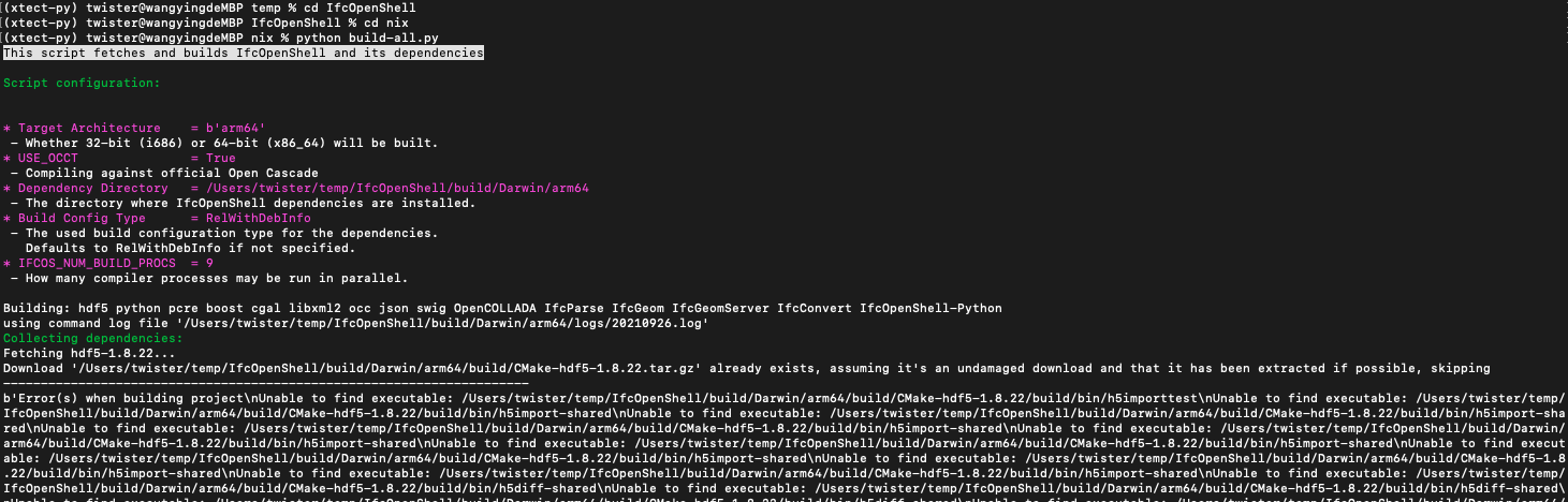 IfcOpenShell Architecture error (ARM) · Issue #1702 · IfcOpenShell/IfcOpenShell · GitHub