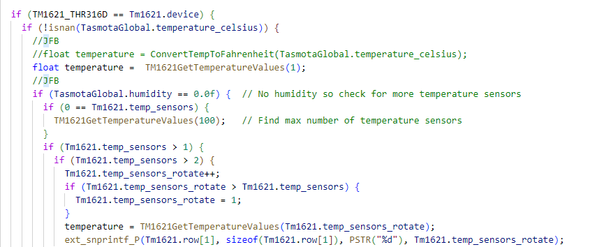 Sonoff TH Elite THR320D display issue when exactly 2 DS18b20 sensors ...