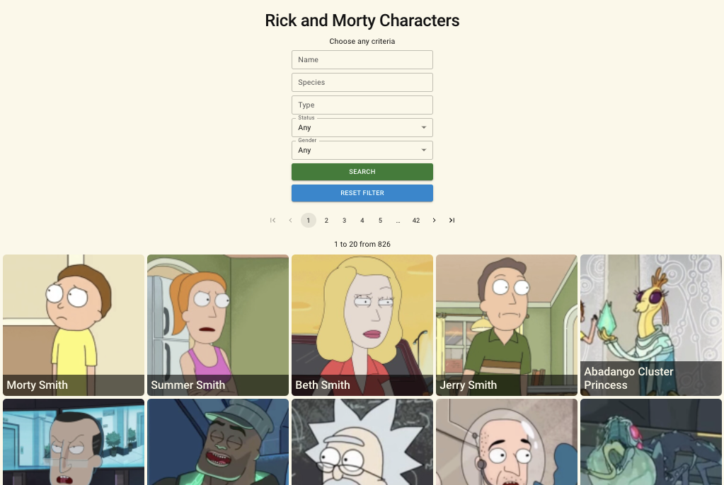 GitHub - julish13/rick-and-morty