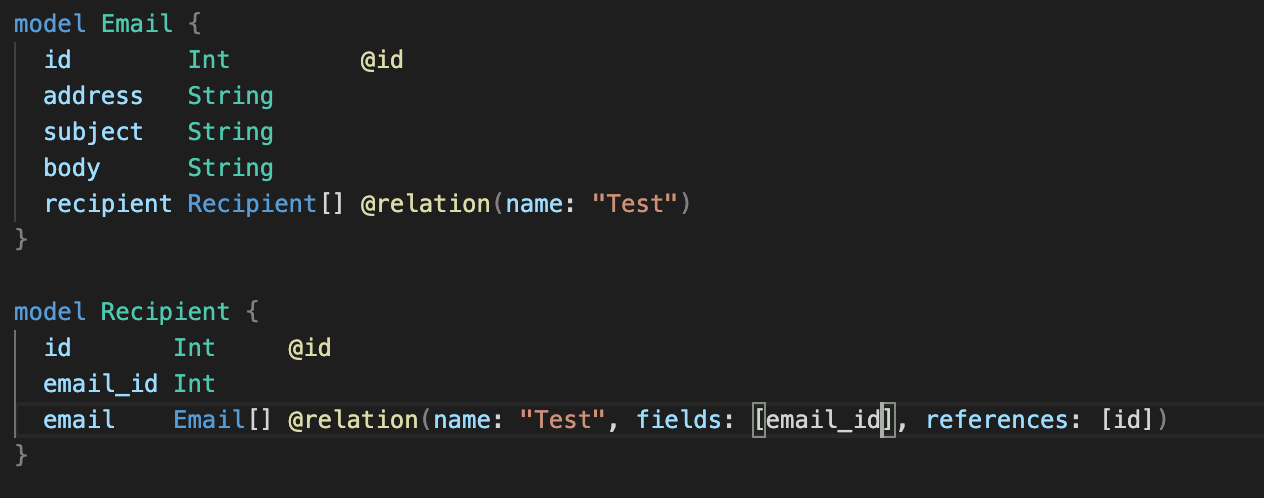[PSL] Do not allow `references` arg on Many2Many relations on SQL · Issue #11241 · prisma/prisma ...