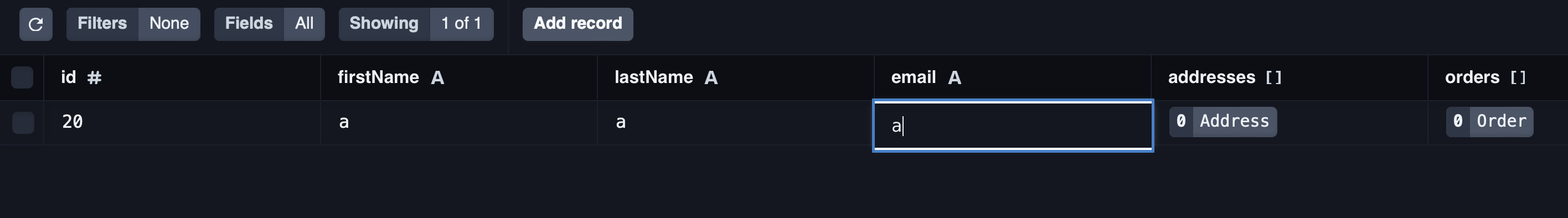 Recognize values if cursor is still active in field · Issue #1059 · prisma/studio · GitHub