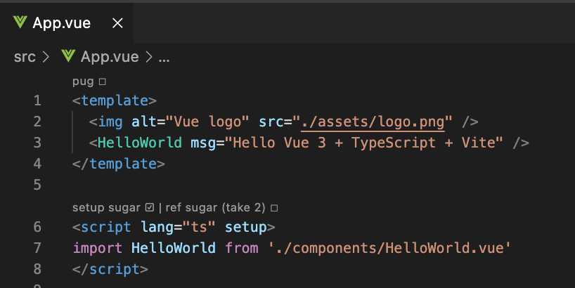 Template syntax highlighting broken for custom components · Issue #975 · vuejs/language-tools ...