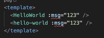 Prop type checks don't work for components using kebab-case · Issue #1909 · vuejs/language-tools ...