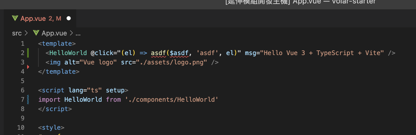 When Dynamic Ref Have String Param The Syntax Highlight Will Broken · Issue 2356 · Vuejs