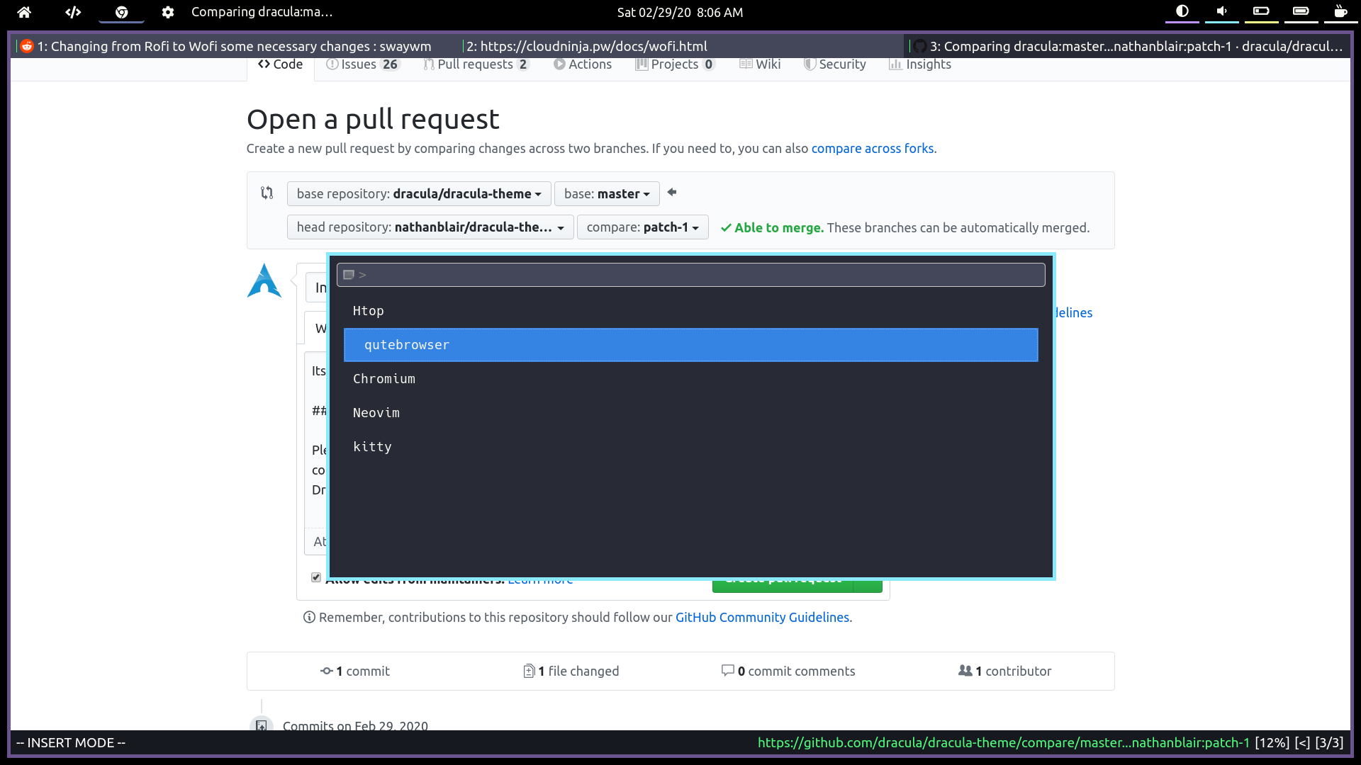 Theme for wofi launcher · Issue #375 · dracula/dracula-theme · GitHub