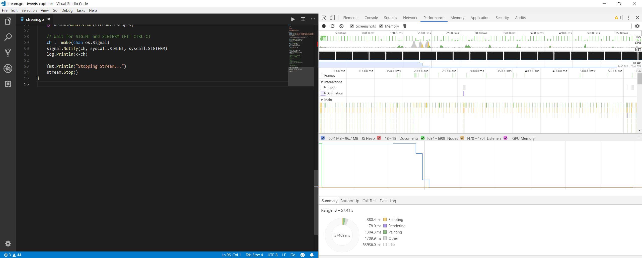 VSCode overloads CPU on delaying computer clock · Issue #50597 ...