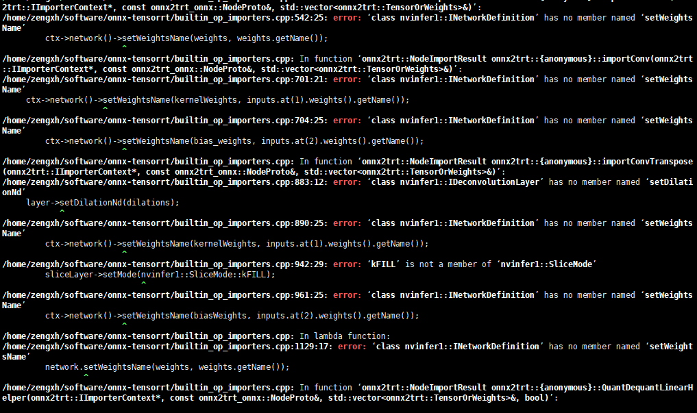centos7 install onnx-tensorrt error · Issue #762 · onnx/onnx-tensorrt ... centos7 install onnx-tensorrt error · Issue #762 · onnx/onnx-tensorrt ...