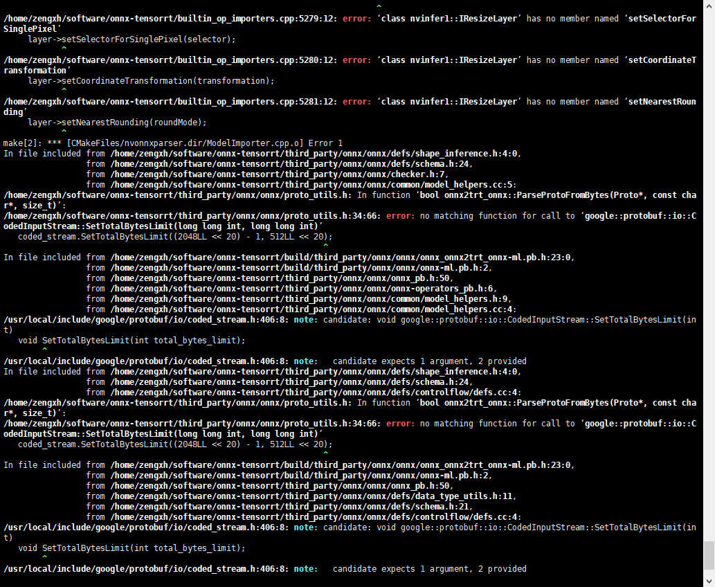 Centos7 Install Onnx Tensorrt Error · Issue 762 · Onnx Onnx Tensorrt