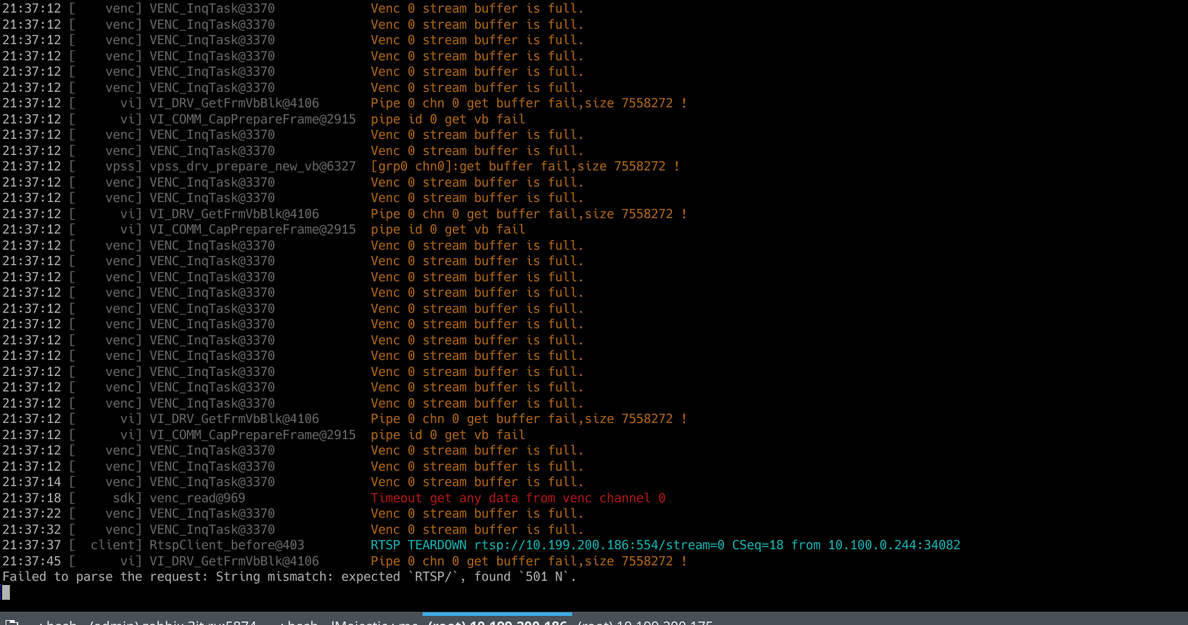 Падает majestic в течении дня · Issue #74 · OpenIPC/majestic · GitHub