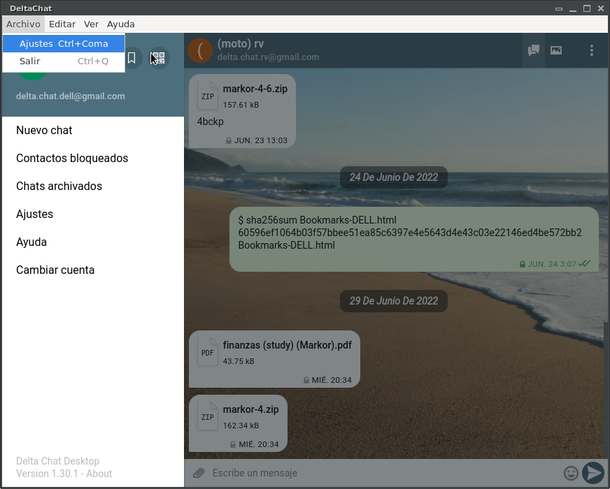 Crash on Settings (interface) inconsistency · Issue #2824 · deltachat ...