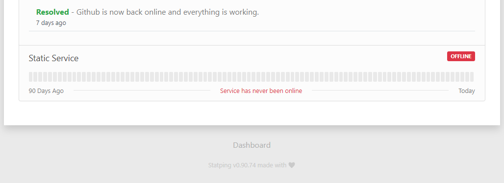 Feature request - Compact Mode · Issue #942 · statping/statping · GitHub