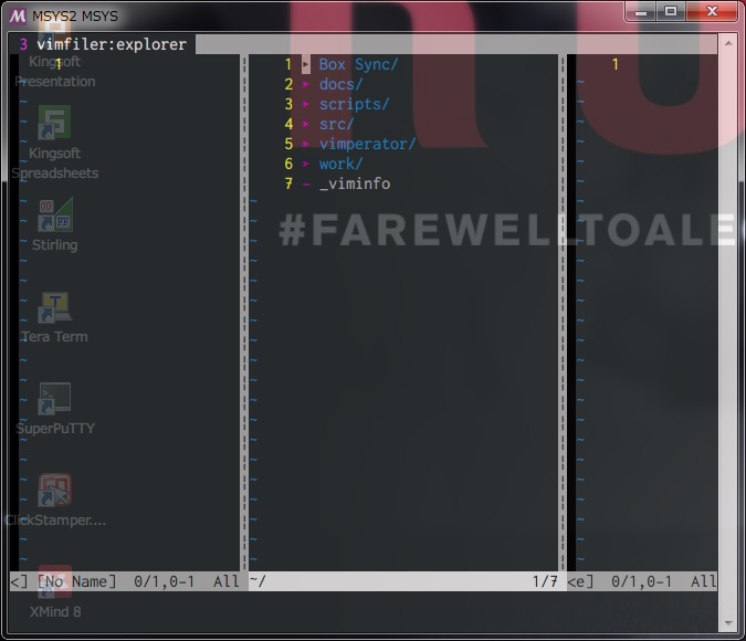 unnecessary window shown in explorer · Issue #401 · Shougo/vimfiler.vim · GitHub