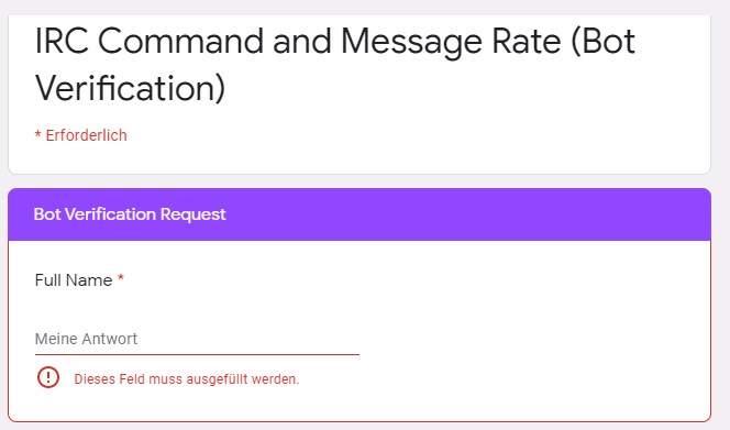 "Full name" field in verified bot request form is vague · Issue #140 ...