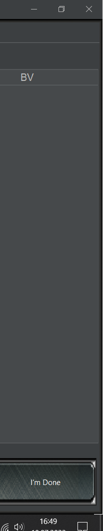 [49.13] If MegaMek is maximized, there is a tiny border on the right ...