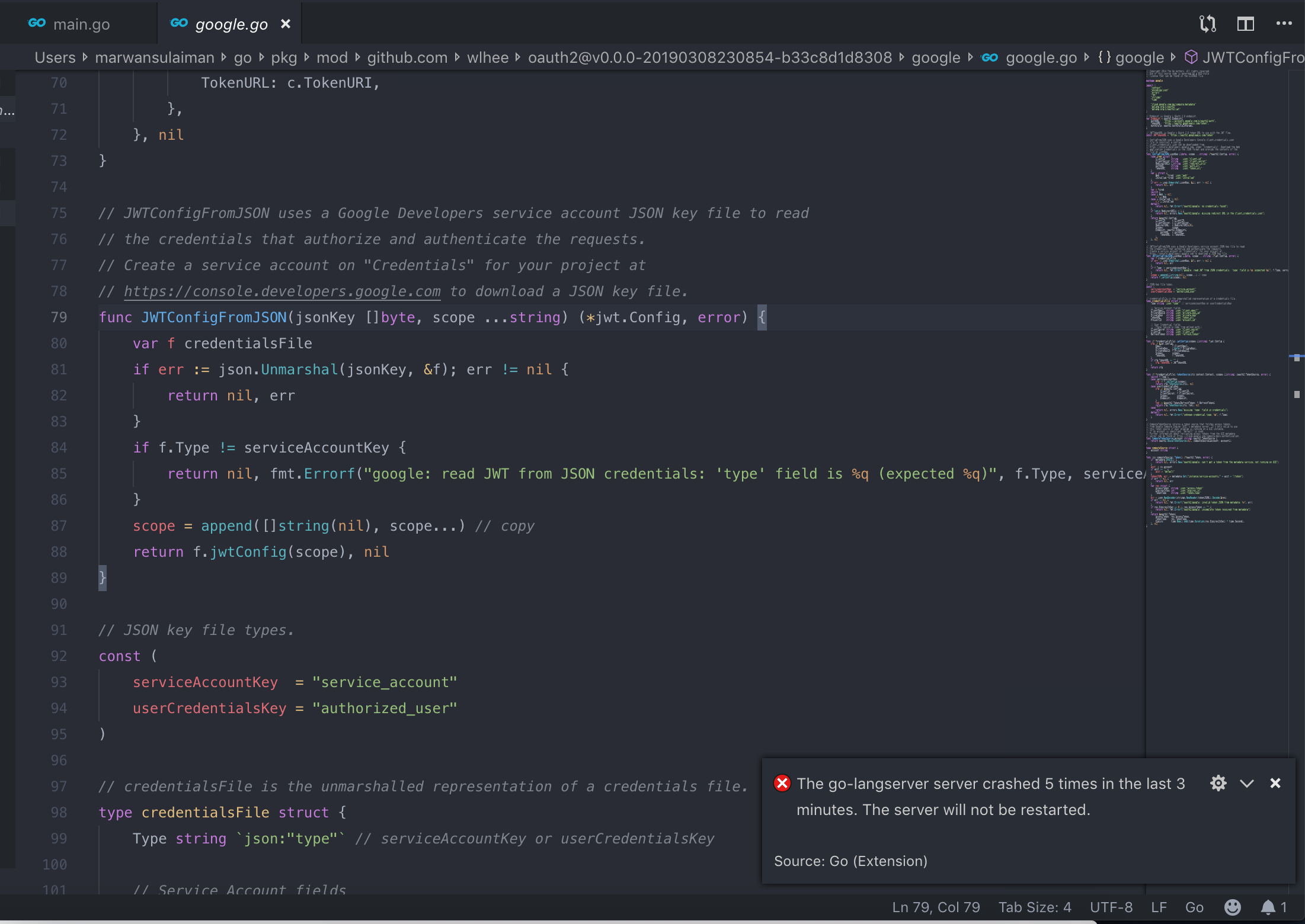 x/tools/internal/lsp: crash when working with module replacements · Issue #30797 · golang/go ...