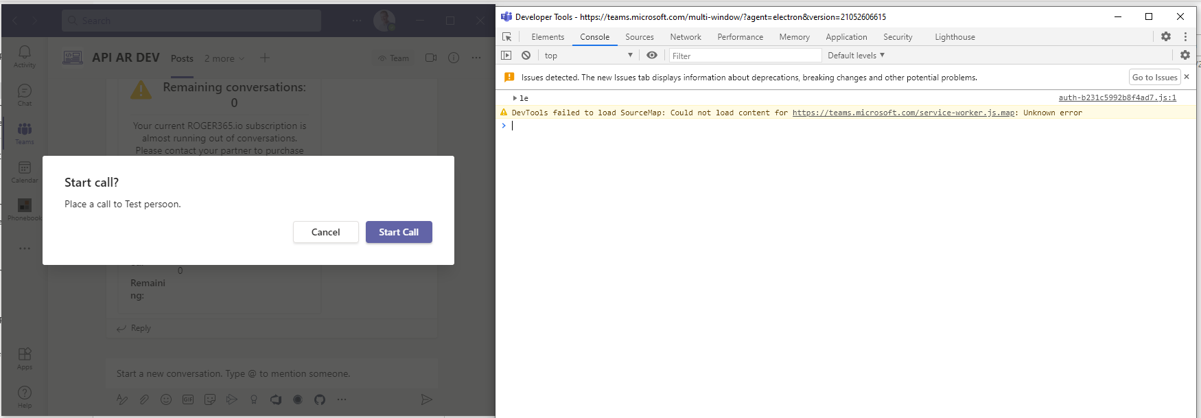 Unable to Cancel after 'start call' fails (from a deeplink in the Teams client) · Issue #3899 ...