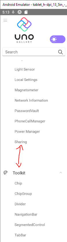 Gallery Androidwasmskiaios All Components Menu List Is Getting Blank When Scrolling The 