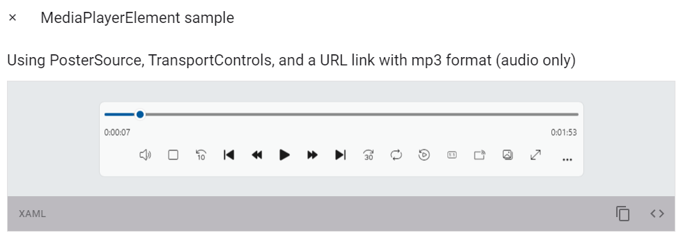 [Gallery][Wasm/iOS/Android] MediaPlayerElement does not display PosterSource when using a URL ...