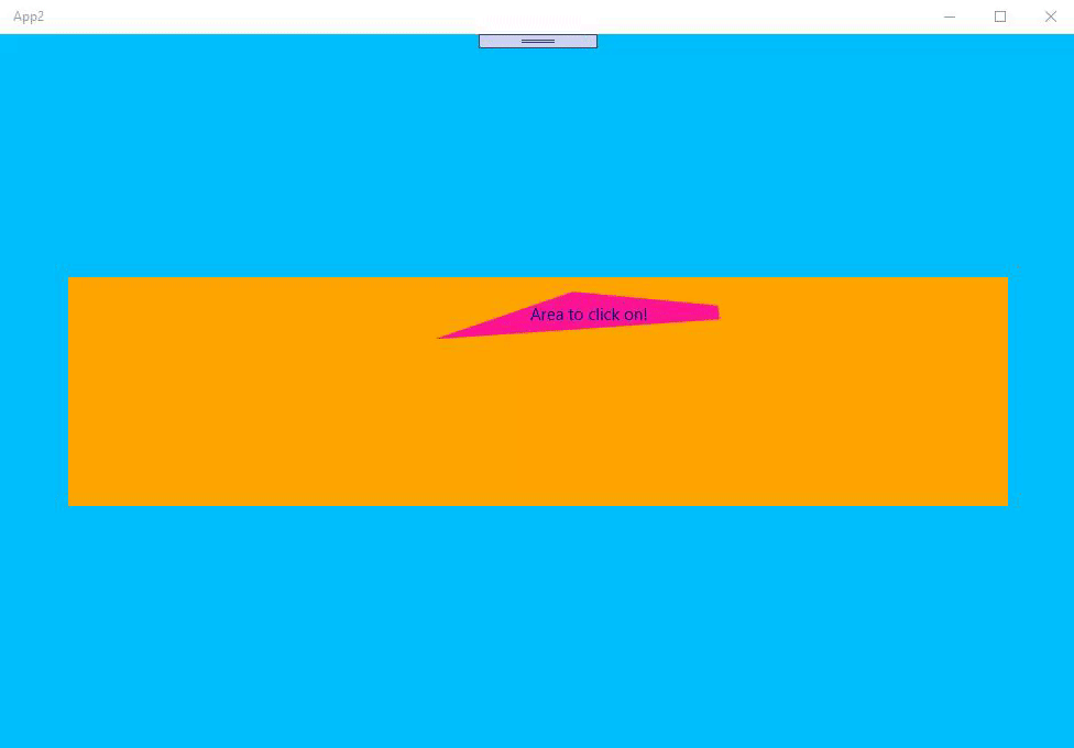 [iOS/Android/WASM] Pointer pressed area is not correct when using control · Issue #2267 ...