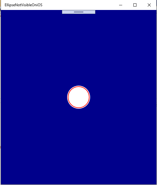 Ios Stretched Filled Ellipse Not Displaying · Issue 2542 · Unoplatformuno · Github