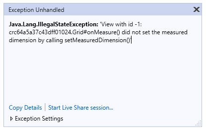 [Android] Exception when adding `MenuItems` for the `NavigationView` while having ...