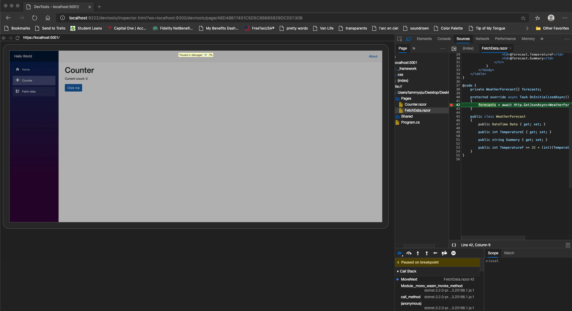 Blazor: Debugging broken if project folder path contains spaces · Issue #17764 · mono/mono · GitHub