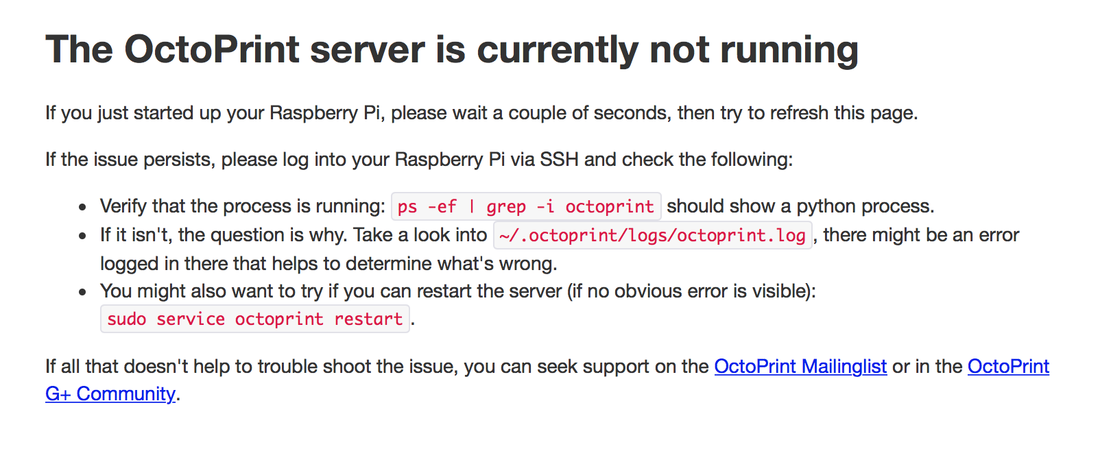 Problem with config.yaml · Issue #1958 · OctoPrint/OctoPrint · GitHub