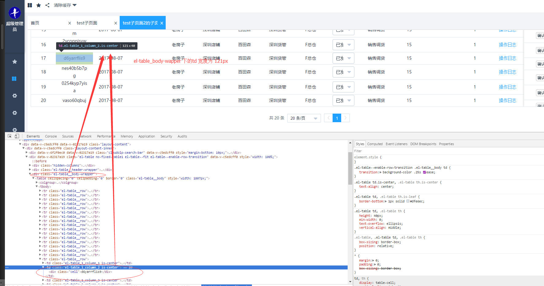 el-table fixed="right" 导致右边固定样式错位 · Issue #6413 · ElemeFE/element · GitHub