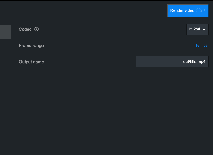 Create a nicer experience for rendering a portion of a video · Issue #2482 · remotion-dev ...