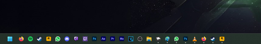 Large taskbar icons - Width of taskbar icons · Issue #45 · ramensoftware/windhawk-mods · GitHub