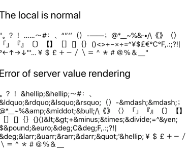 Special characters cannot be rendered correctly · Issue #19206 ...