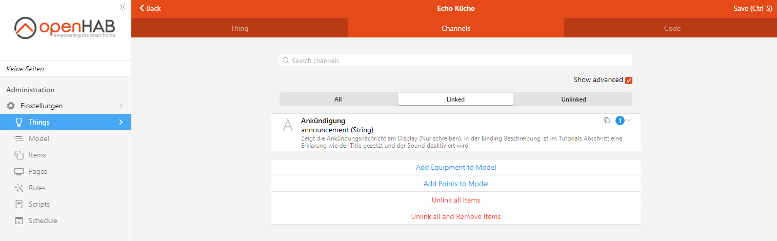 [Main UI] Advanced and linked channels not shown · Issue #1094 · openhab/openhab-webui · GitHub