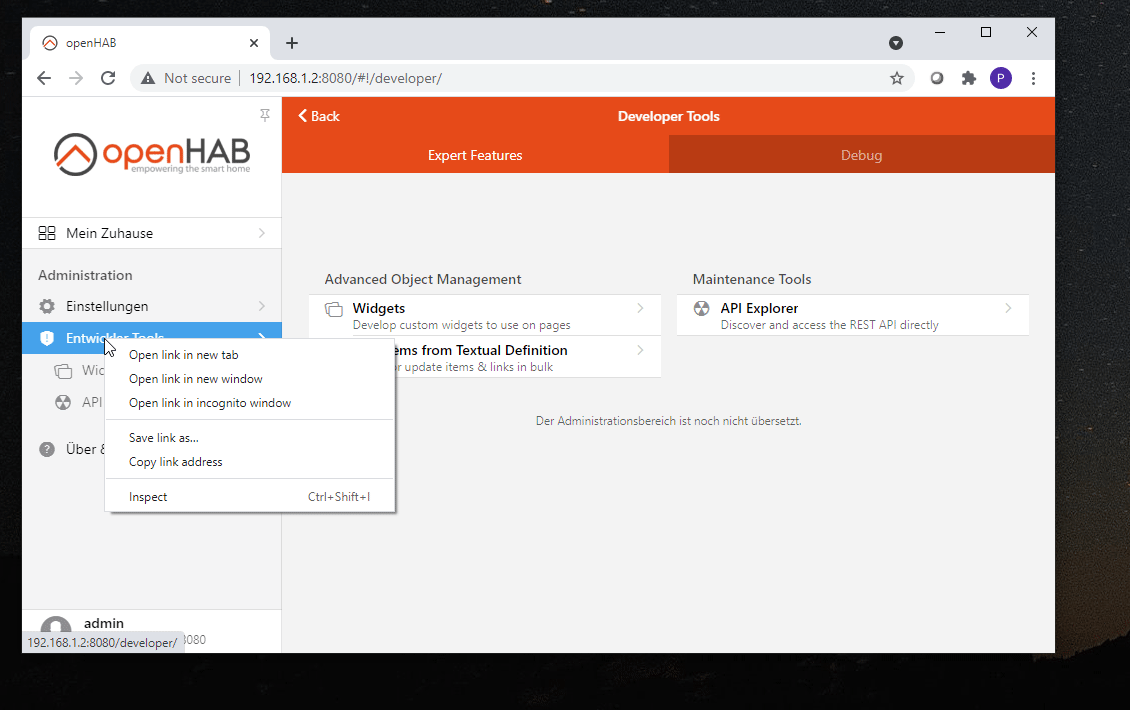 [Main UI] Opening Links in new Tab/Window is not possible · Issue #1097 · openhab/openhab-webui ...