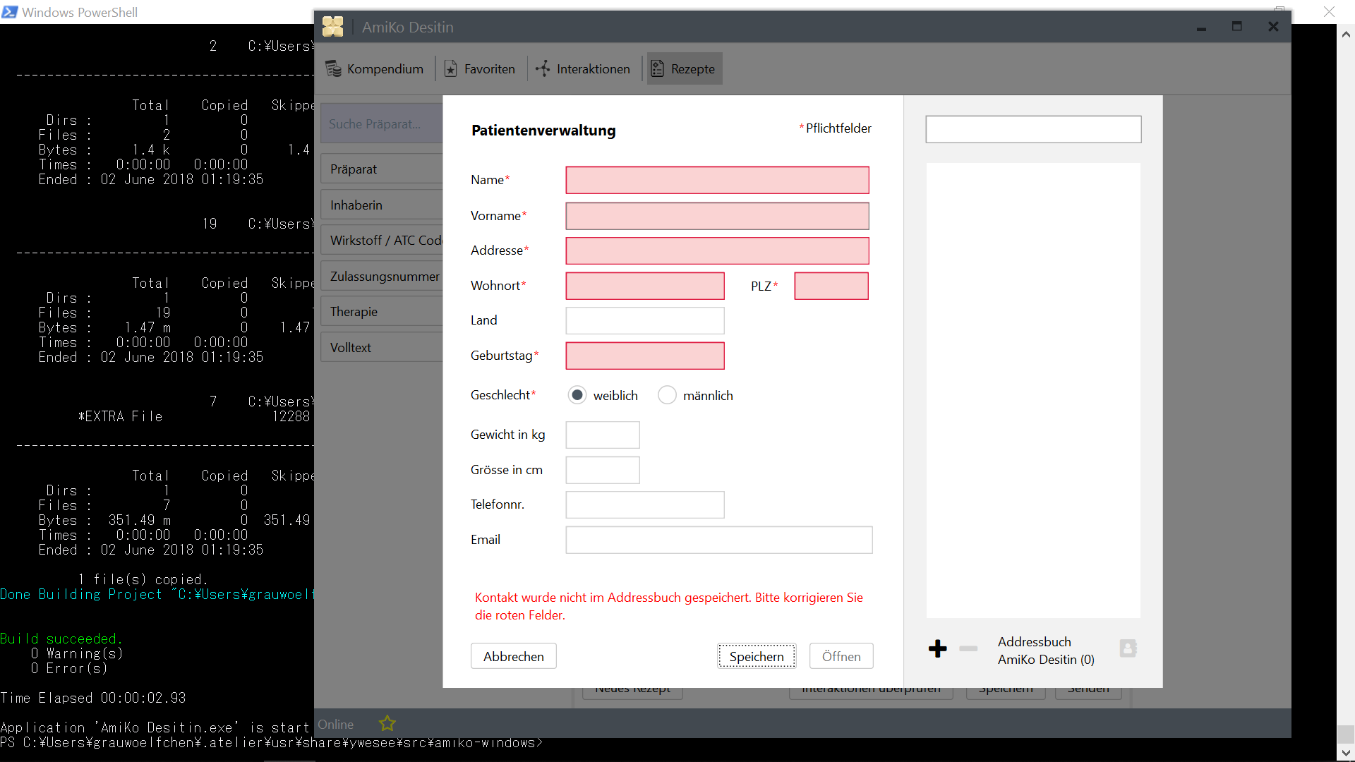 Add new/edit functionality to in-app address book · Issue #8 · zdavatz/amiko_csharp · GitHub