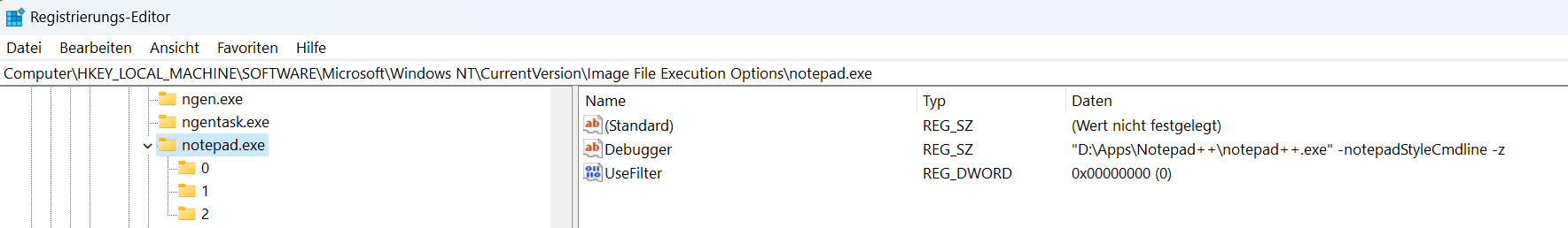 Error after replacing Notepad.exe via debugger v8.4.8 · Issue #12824 · notepad-plus-plus/notepad ...