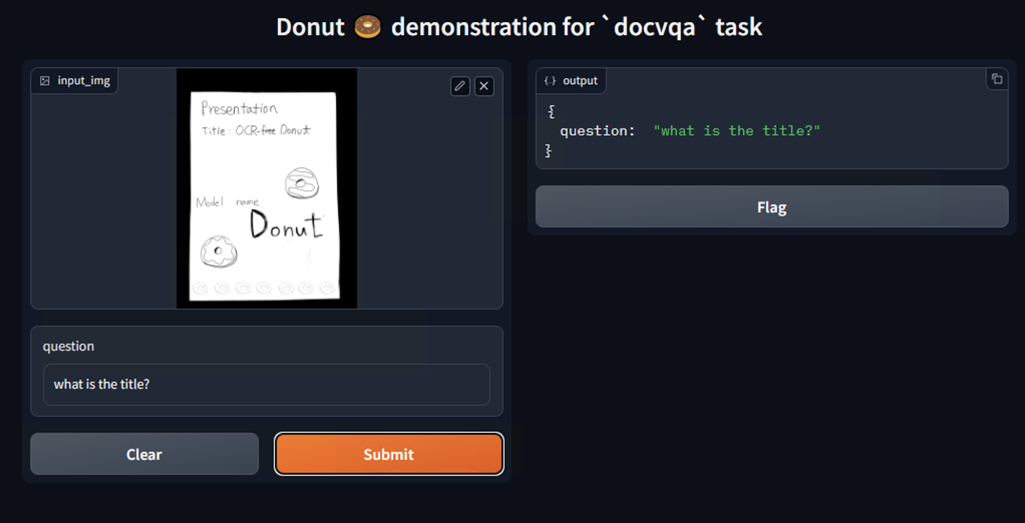why there is no answer? · Issue #169 · clovaai/donut · GitHub