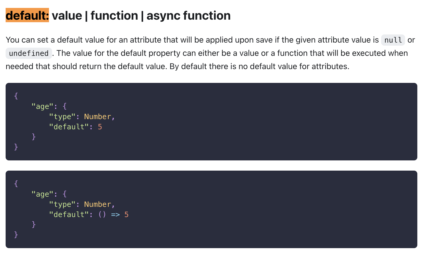 [FEATURE] Apply schema default values immediately on instantiation of a document · Issue #905 ...