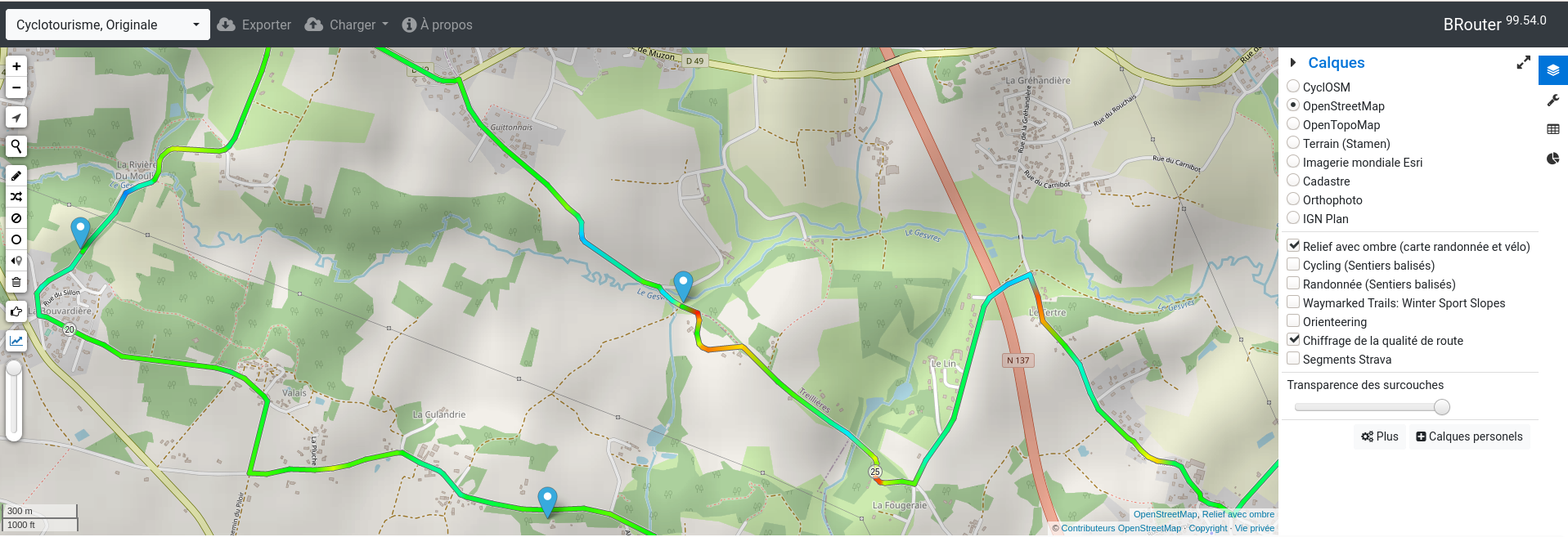 Topography shadows / hillshading suddenly changes then is too light · Issue #448 · nrenner ...