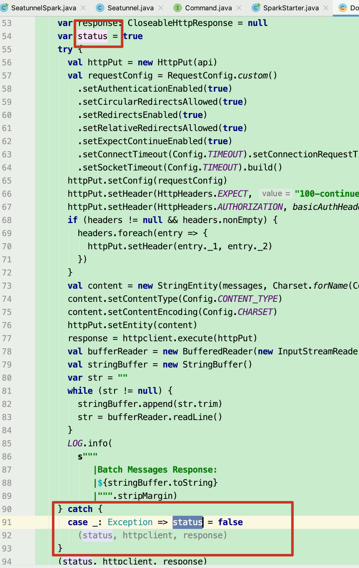 [Bug] seatunnel spark to doris not report error when be reponse job failed · Issue #4251 ...