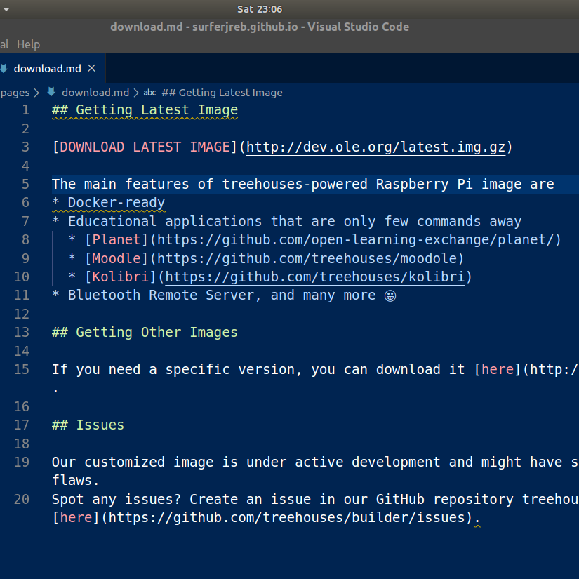 Download.md appearance does not match code · Issue #304 · treehouses/treehouses.github.io · GitHub